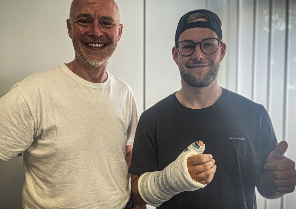 Tim der Schrauber, ein böses Foul und ein Gipsarm. What happend Tim | # ...